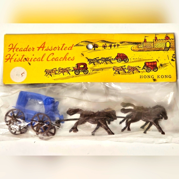 Header | Toys | Vintage Header Assorted Historical Coaches | Poshmark